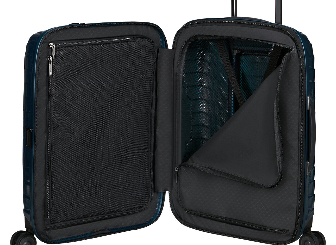 Proxis Spinner expandable (4 wheels) 55cm Blue | Samsonite UK