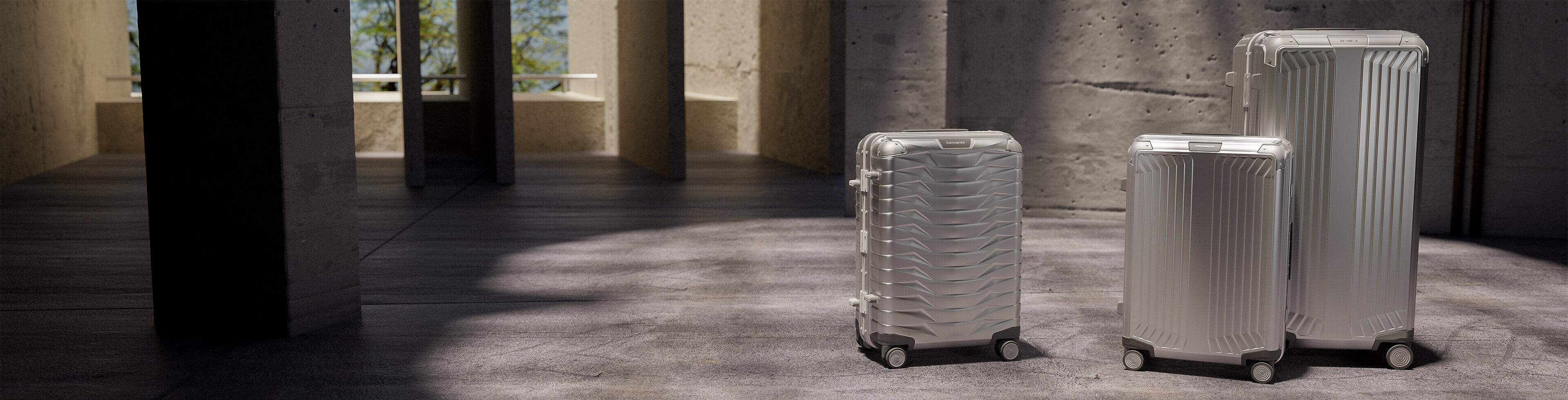 Aluminium Suitcases | Samsonite UK