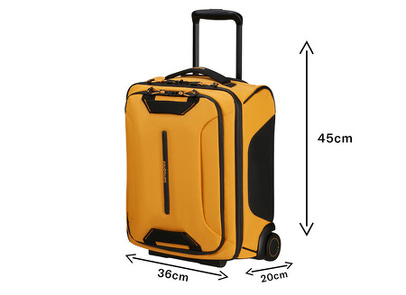 Ecodiver Duffle with wheels underseater 45cm Yellow | Samsonite UK