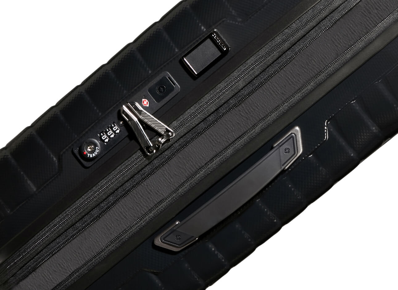 Proxis Spinner expandable (4 wheels) 55cm Black | Samsonite UK