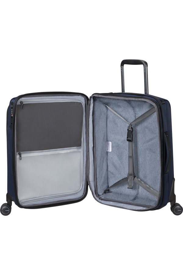 Spectrolite 3.0 Trvl Spinner expandable (4 wheels) 55cm Blue | Samsonite UK