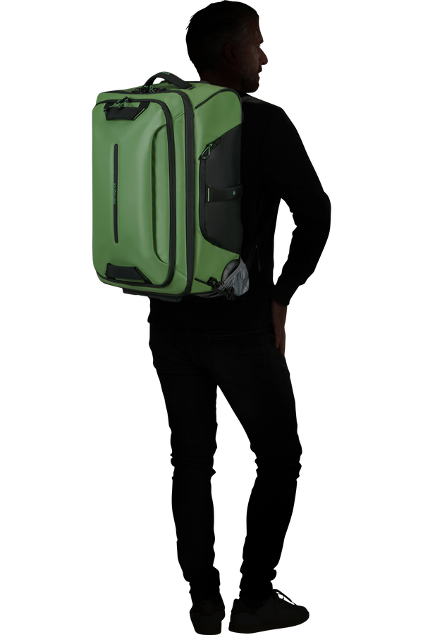 Ecodiver Duffle with wheels / Backpack 55cm Beige | Samsonite UK