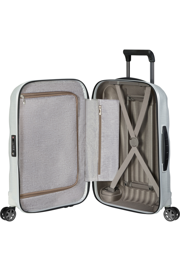C-Lite Spinner (4 wheels) 55cm White | Samsonite UK