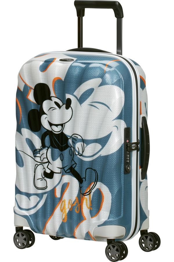 C-Lite Disney Spinner expandable (4 wheels) 55cm Blue | Samsonite UK