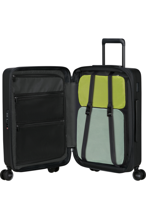Restackd Spinner expandable (4 wheels) 55cm Black | Samsonite UK